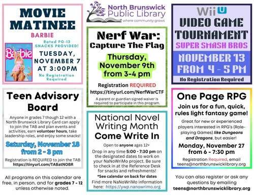 All Events — North Brunswick Public Library
