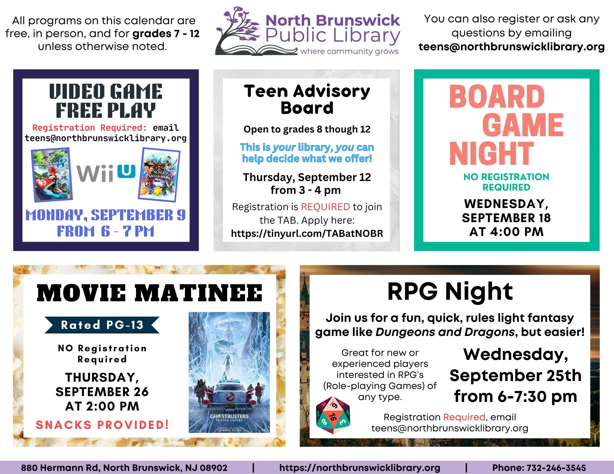 All Events — North Brunswick Public Library