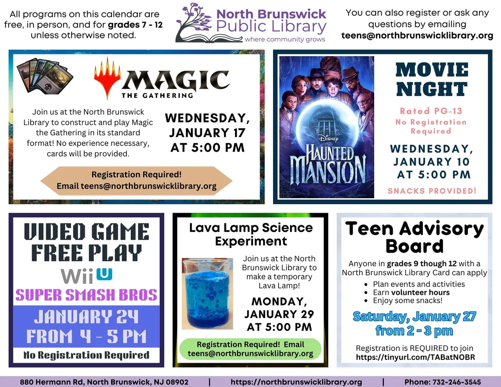 All Events — North Brunswick Public Library