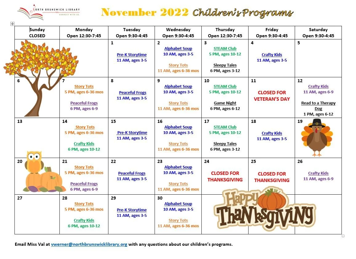 All Events — North Brunswick Public Library