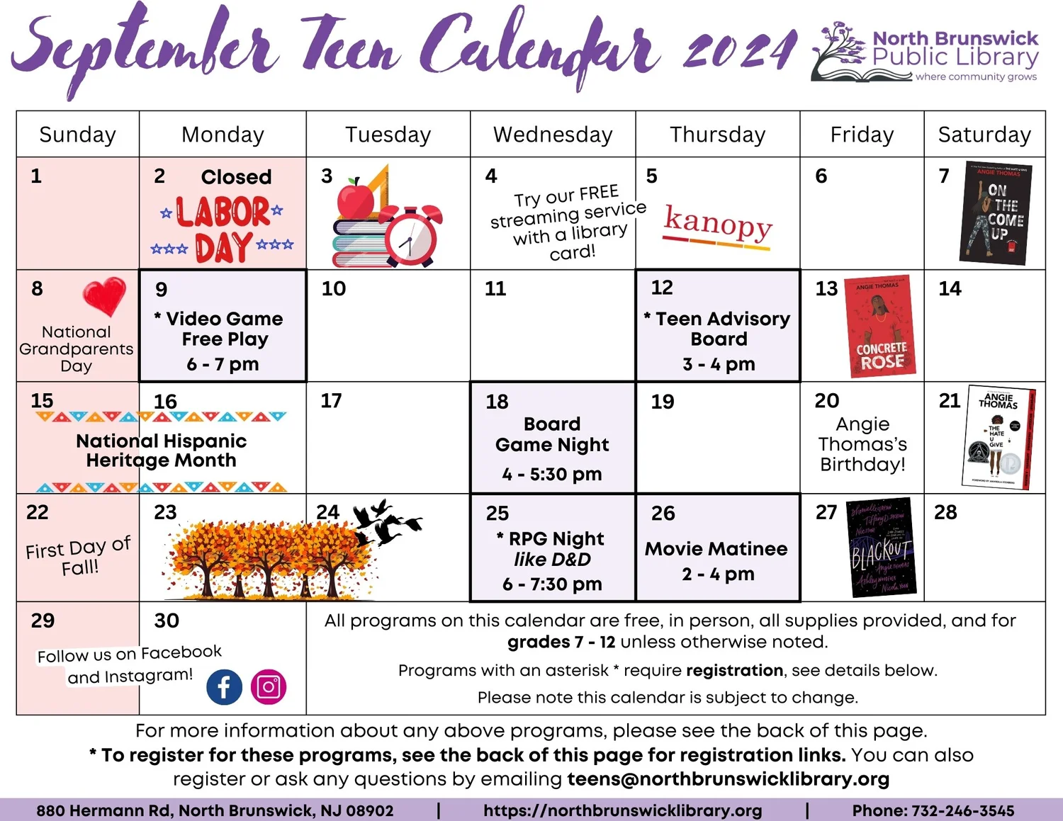 All Events — North Brunswick Public Library