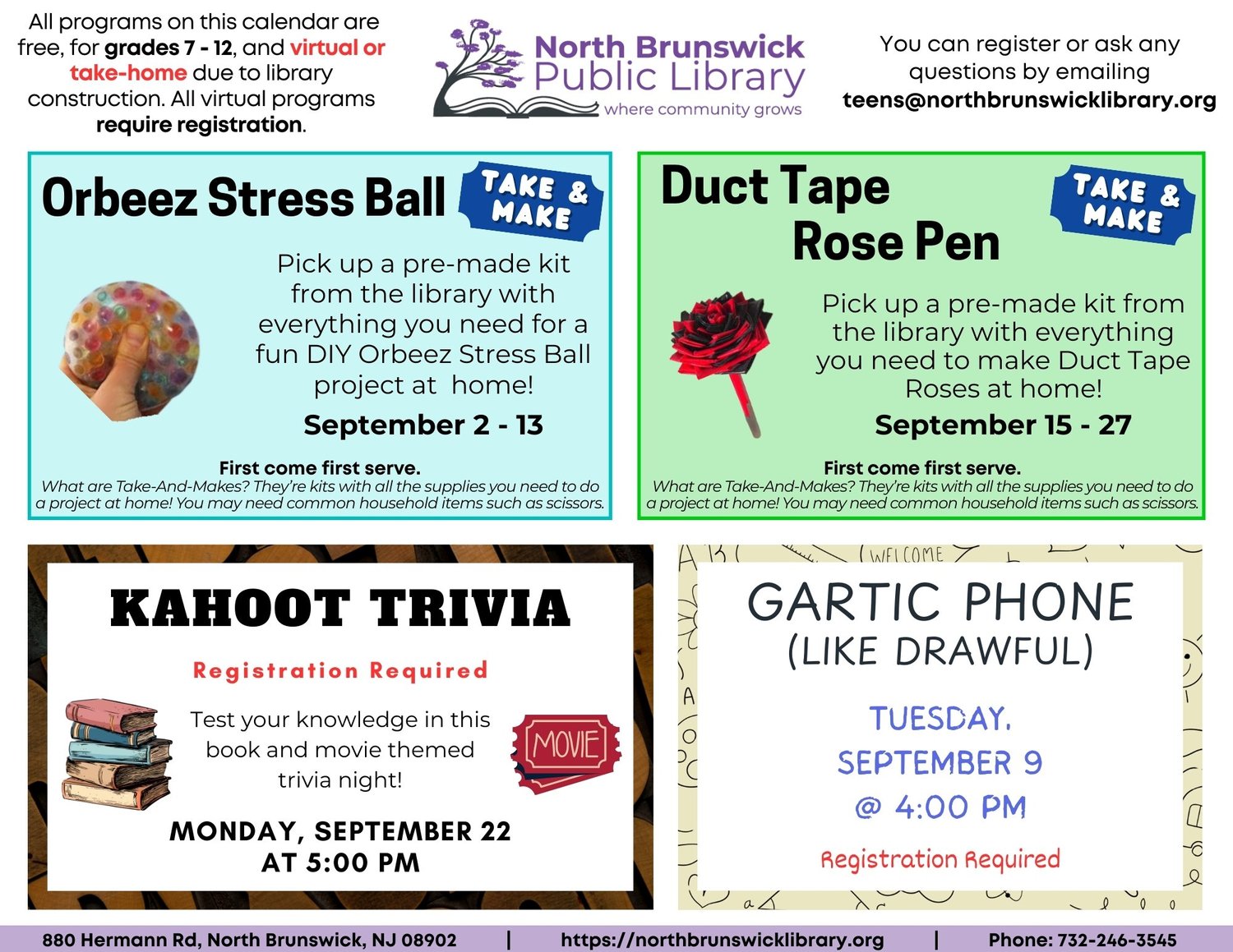 All Events — North Brunswick Public Library