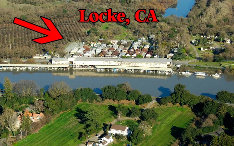 Visit Historical Locke, CA - via Boat or Car — Delta Boating Map
