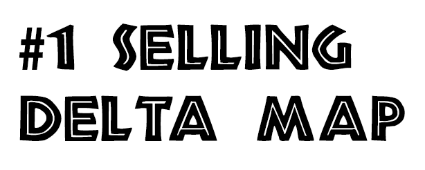 Delta Boating Map - Map of the California Delta