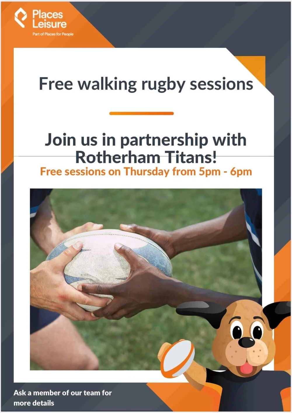 Walking Rugby with the Titans Community Foundation players — Titans Rugby