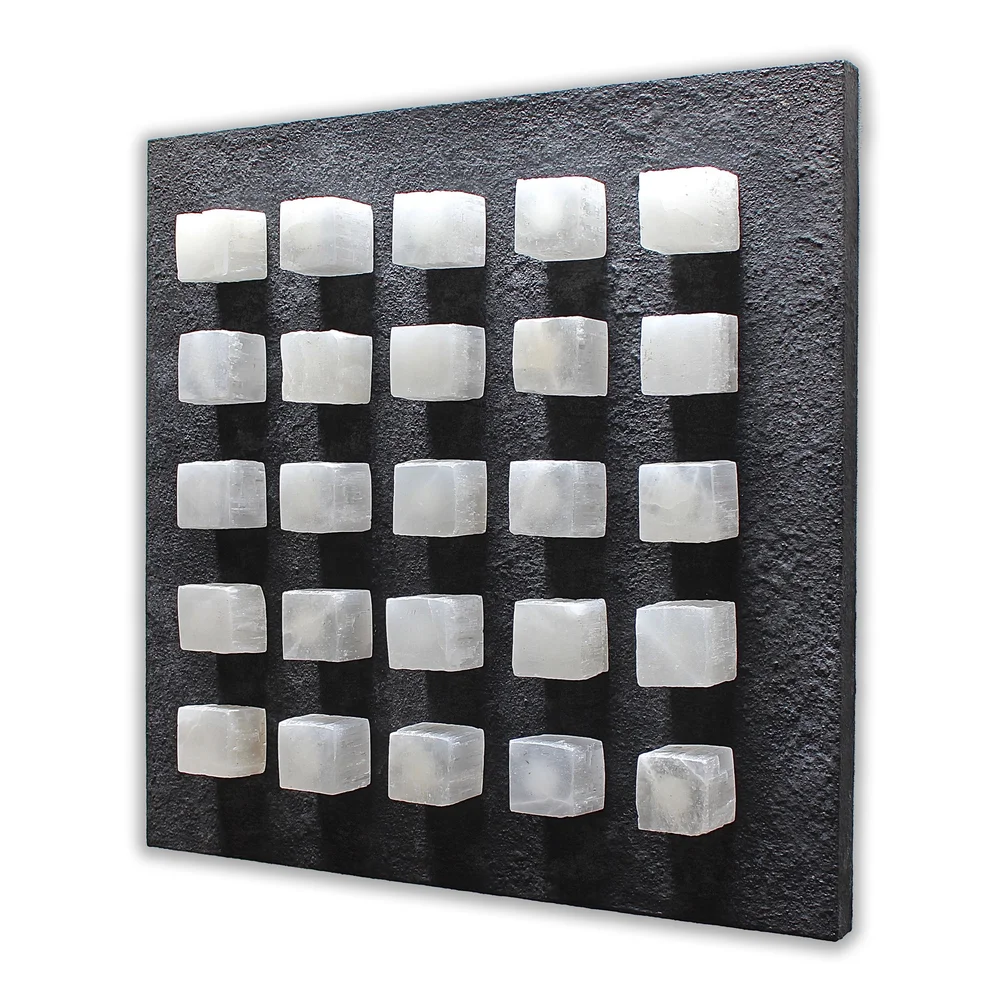 SELENITE CUBE GRID — BRADLEY DUNCAN STUDIOS