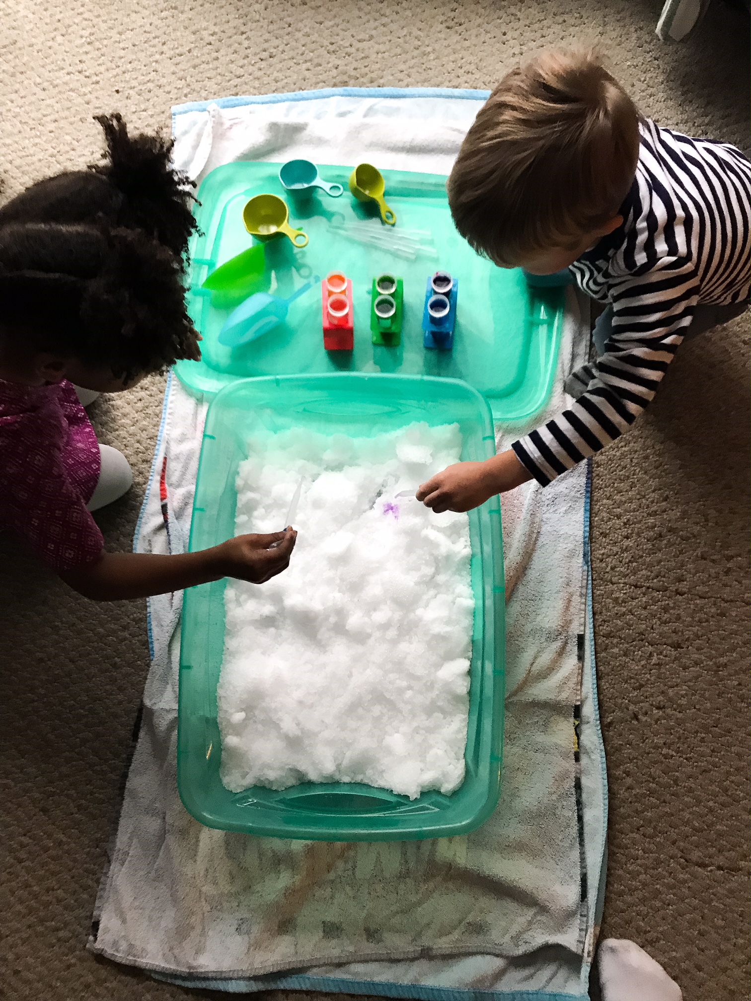 Three Winter Sensory Bins for Preschoolers — Seeking Miss Poppins