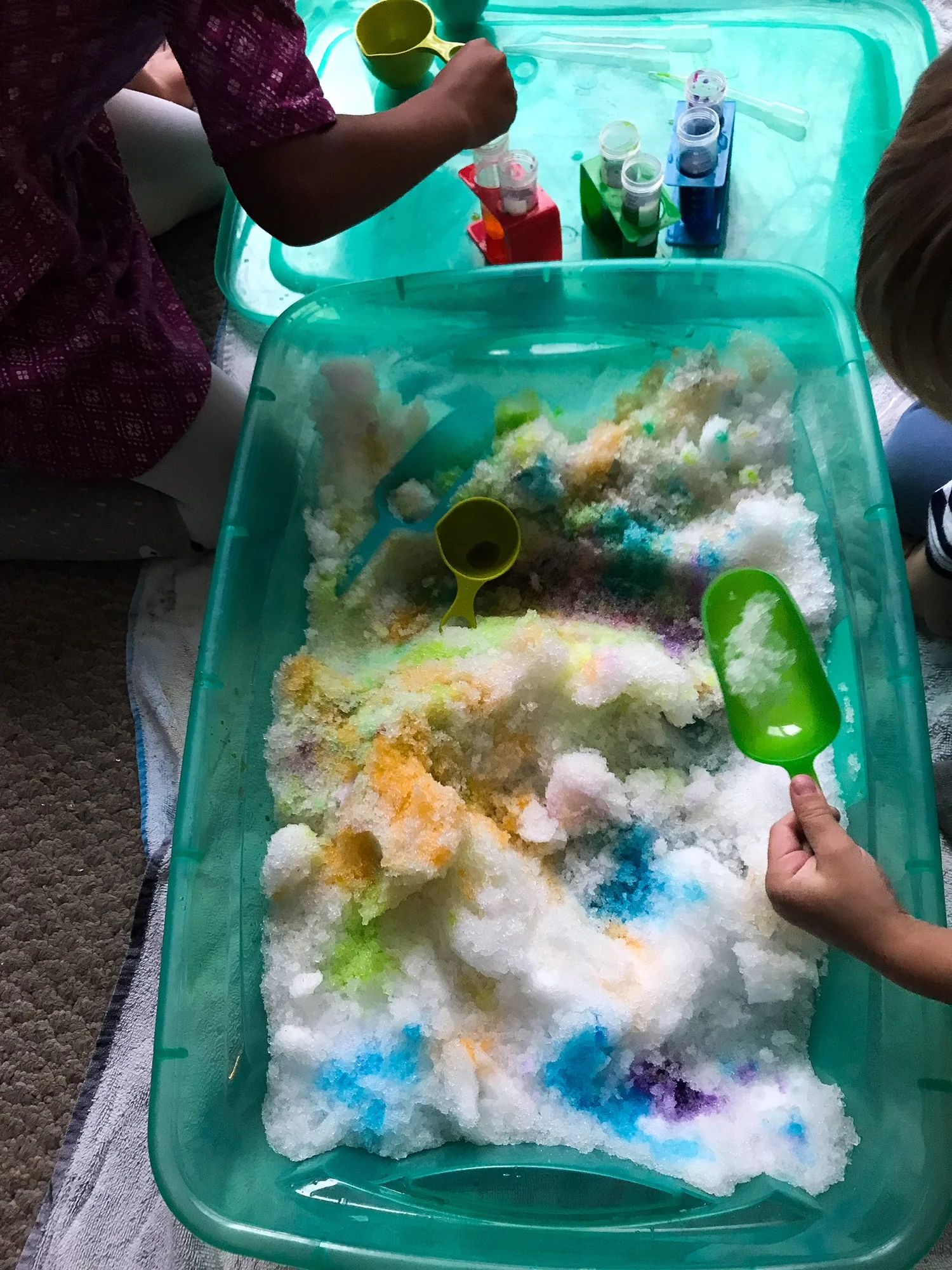 Three Winter Sensory Bins for Preschoolers — Seeking Miss Poppins
