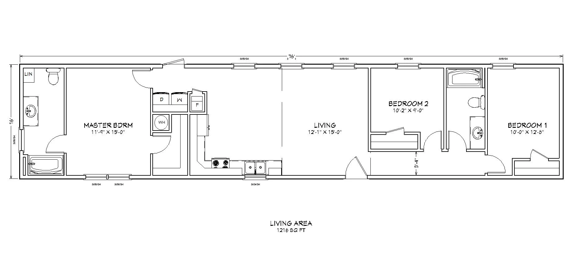 Single Wide Mobile Homes — Sunrise Housing