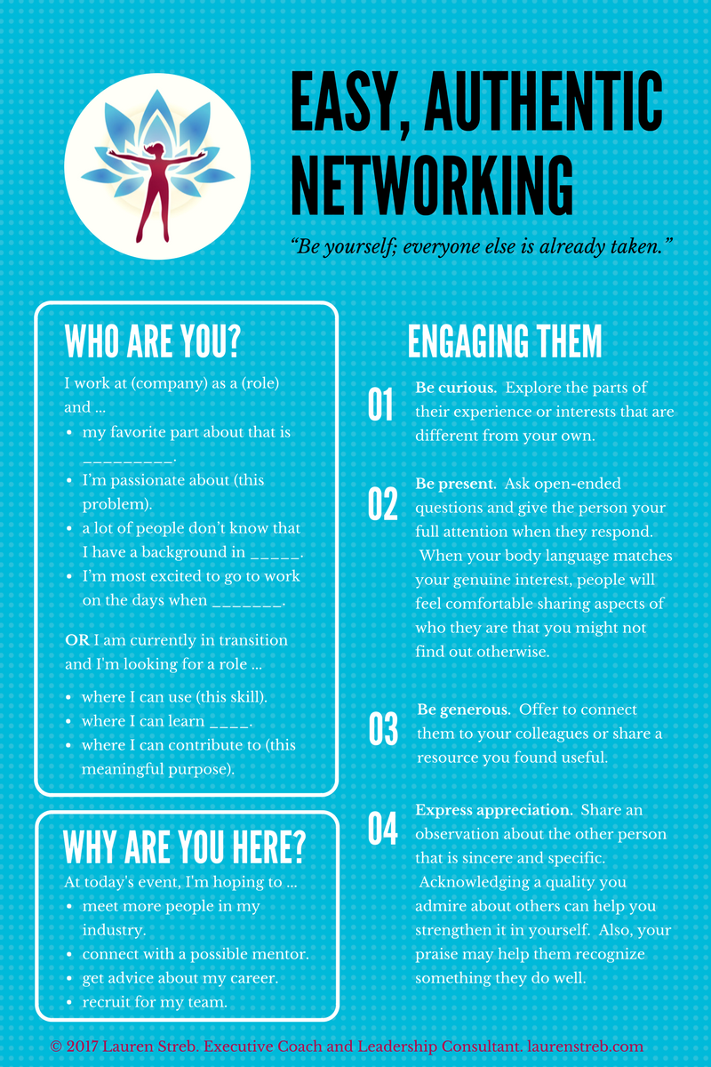Networking That Feels Fun and Easy — Lauren Streb - Executive Coach and ...
