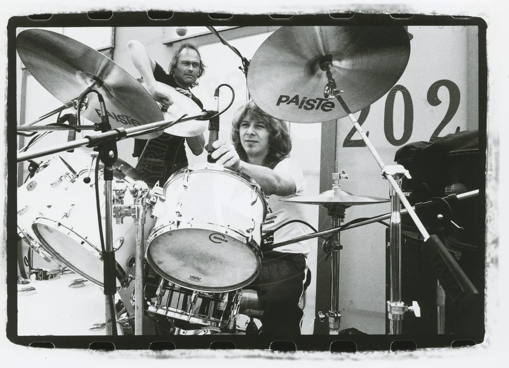Clive Burr Drum Set