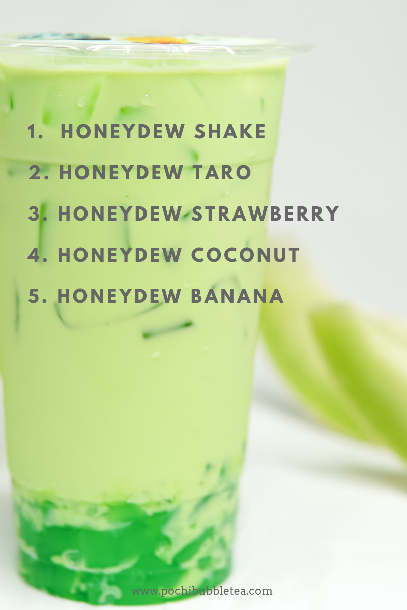 Honey, dew you love me? — Pochi Bubble Tea Cafe