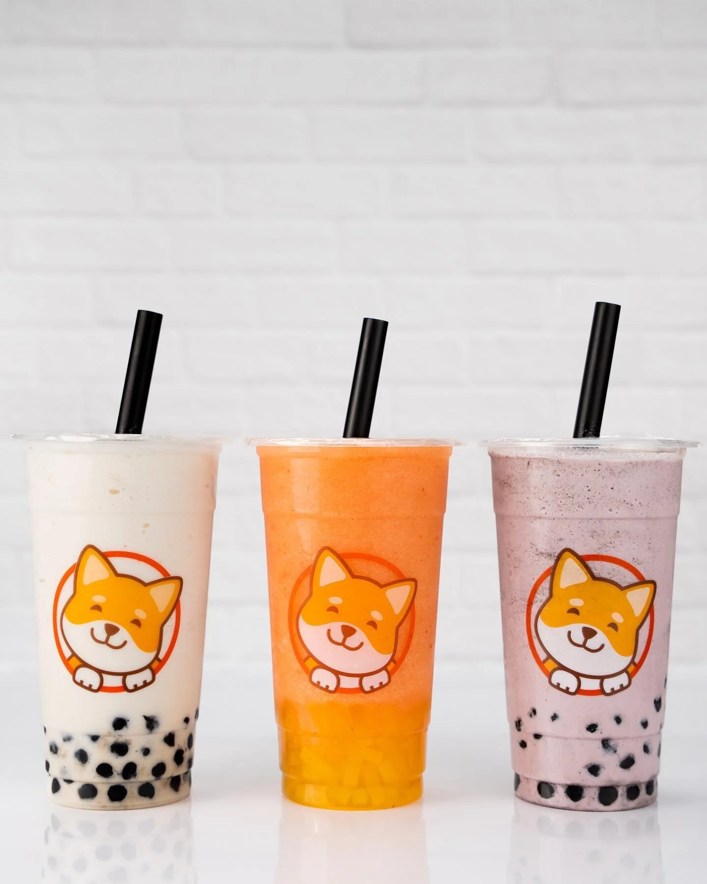 Playing "Heads Up" — Pochi Bubble Tea Cafe