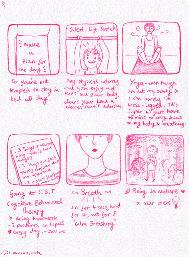 Cognitive Behavioral Therapy Comic
