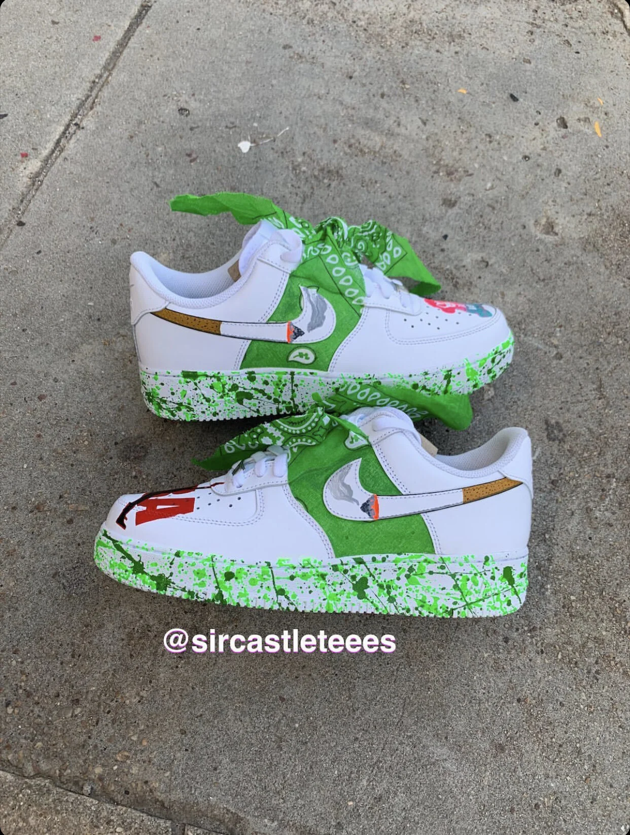 NBA YB AF1 — Sircastleteees