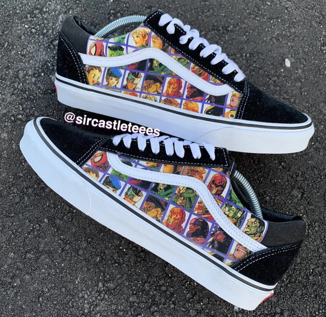 Character Vans — Sircastleteees