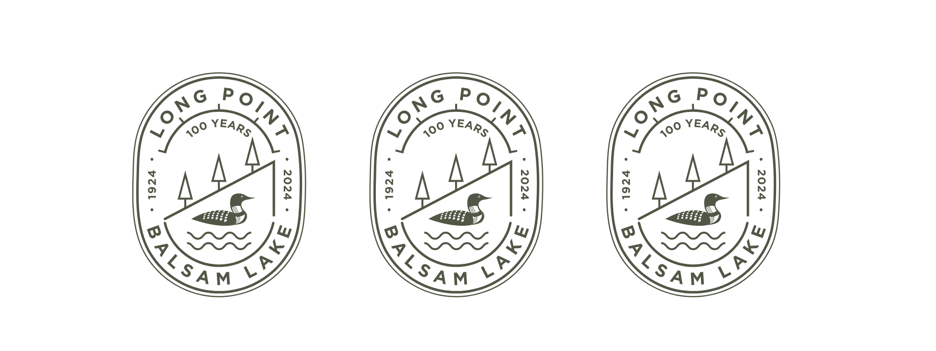 Centennial Logo Design — Long Point Balsam Lake