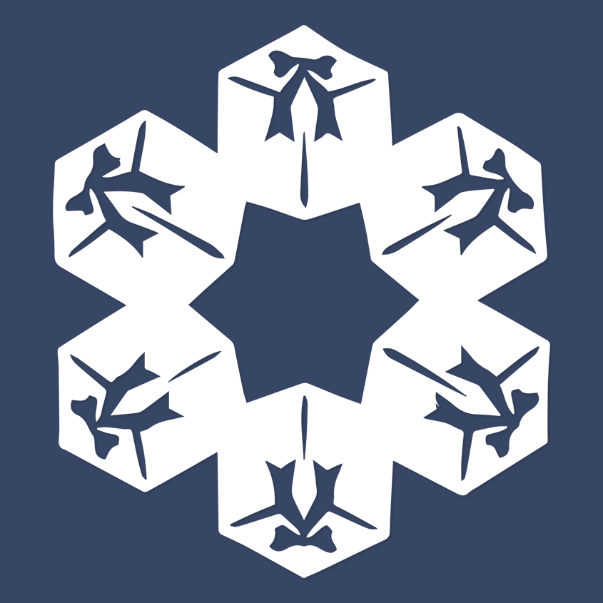 Star Wars Paper Snowflake Template