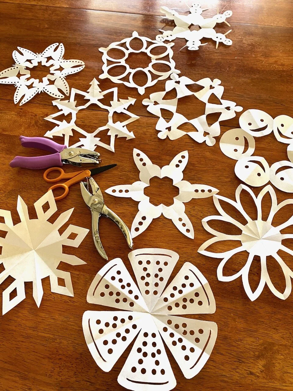 10 Paper Snowflake Patterns - Easy & Fun Paper Snowflake Bundle (PDF ...