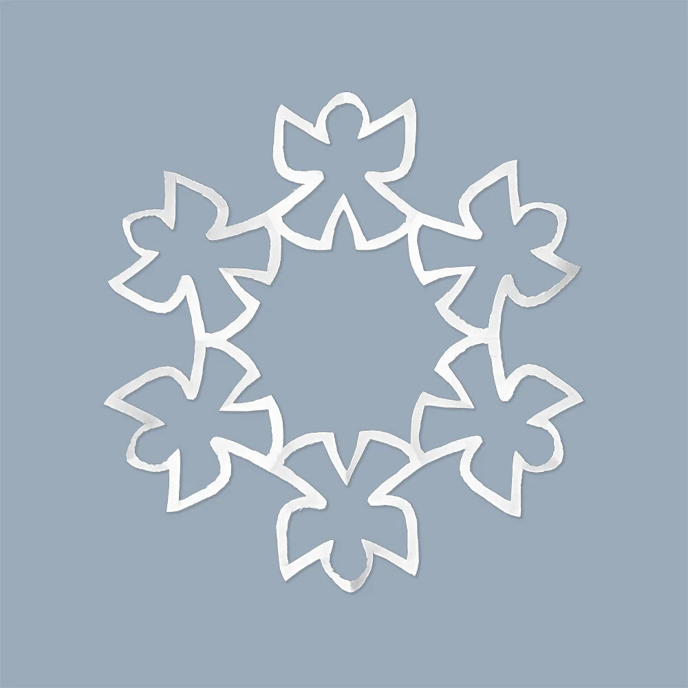 Cut Out Snow Angels