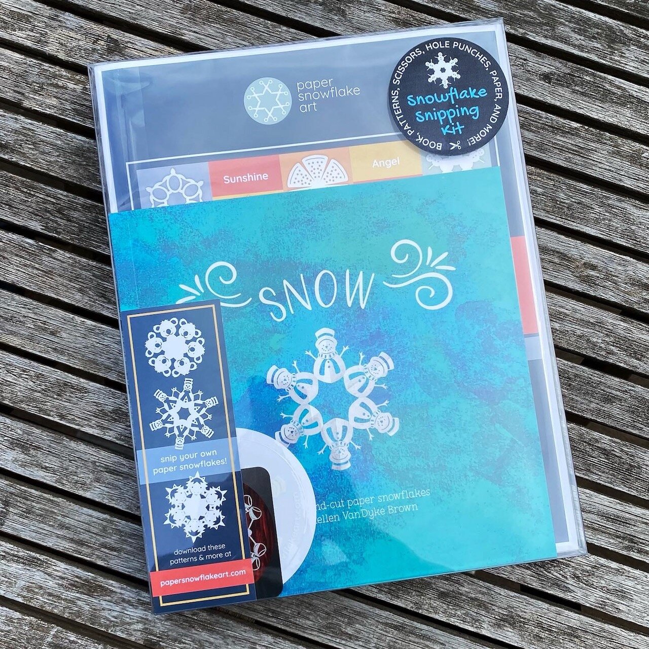 Paper Snowflake Art | Hand-cut Paper Snowflakes by Mariellen VanDyke Brown