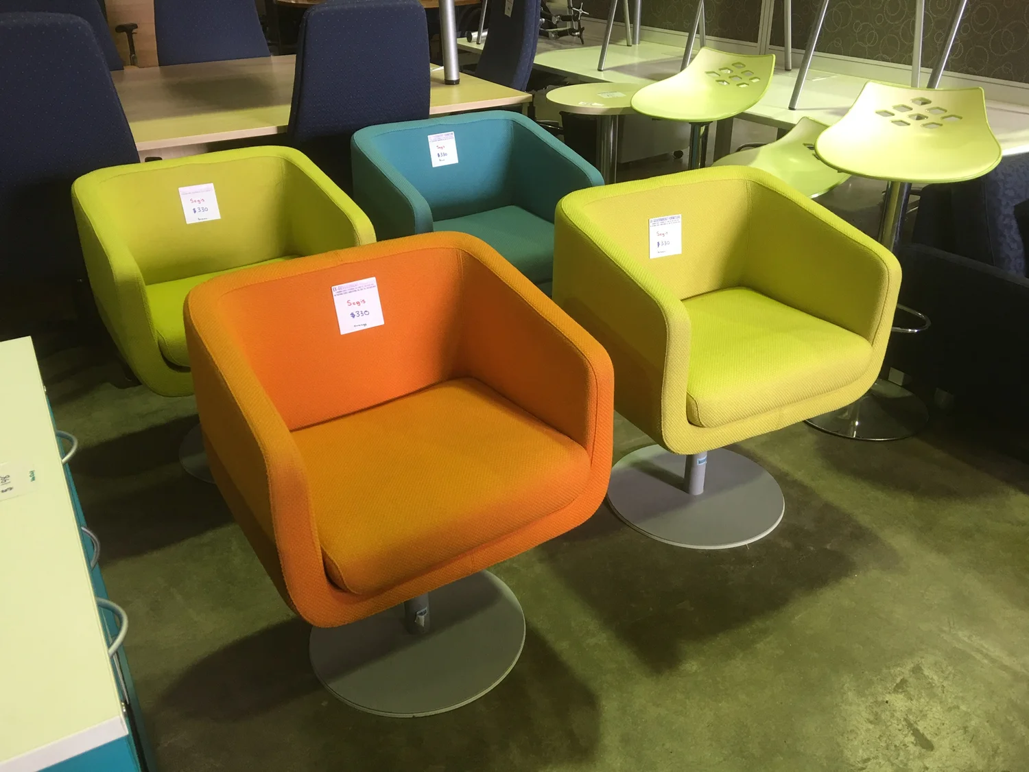 Segis Lounge Chairs — Ex-Government Furniture