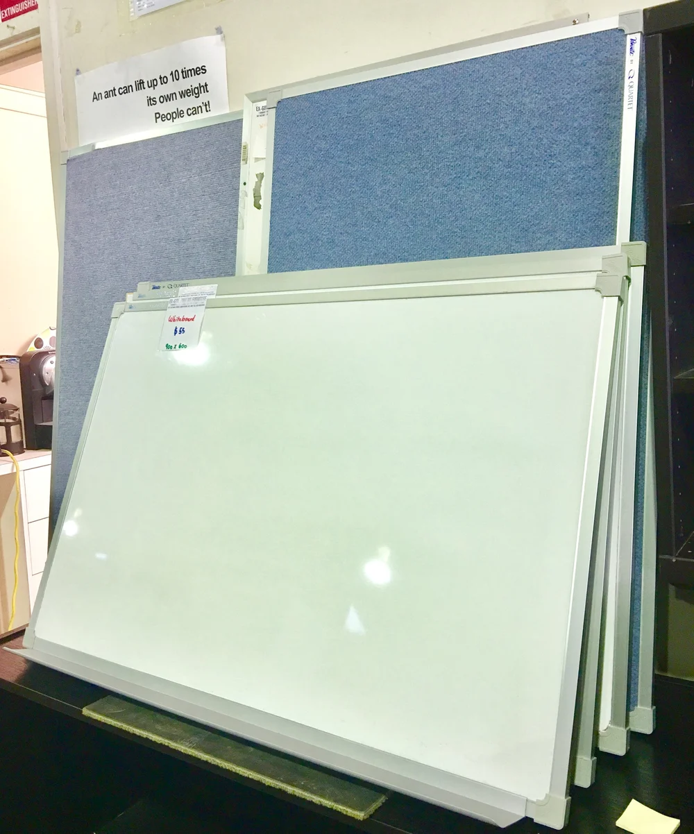 Quartet Penrite Magnetic Whiteboards. — Ex-Government Furniture