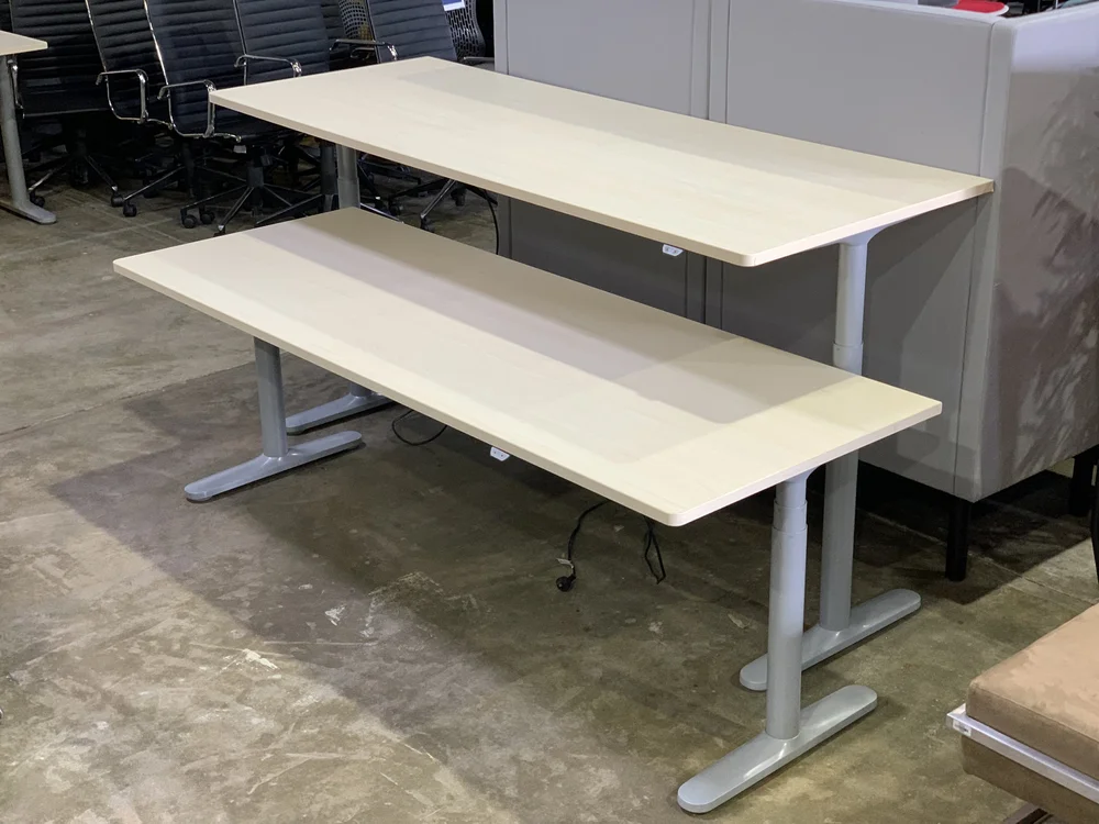Zenith Orbis Sit Stand Desks — Ex-Government Furniture