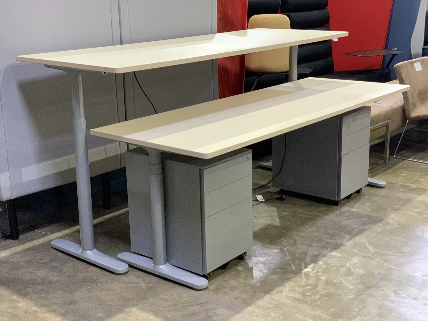 Zenith Orbis Sit Stand Desks — Ex-Government Furniture