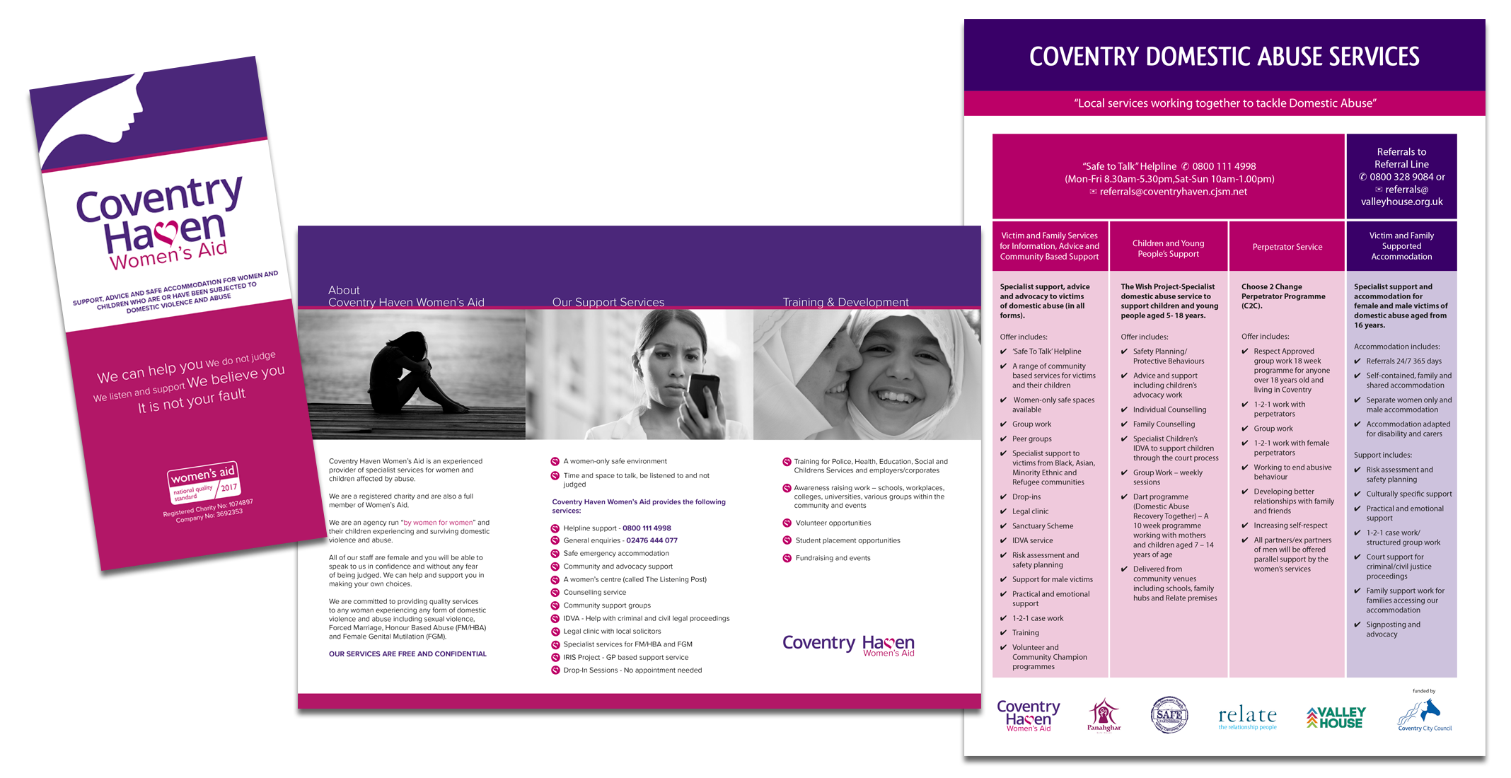 Our Leaflet / Survivors Handbook — Coventry Haven Women's Aid