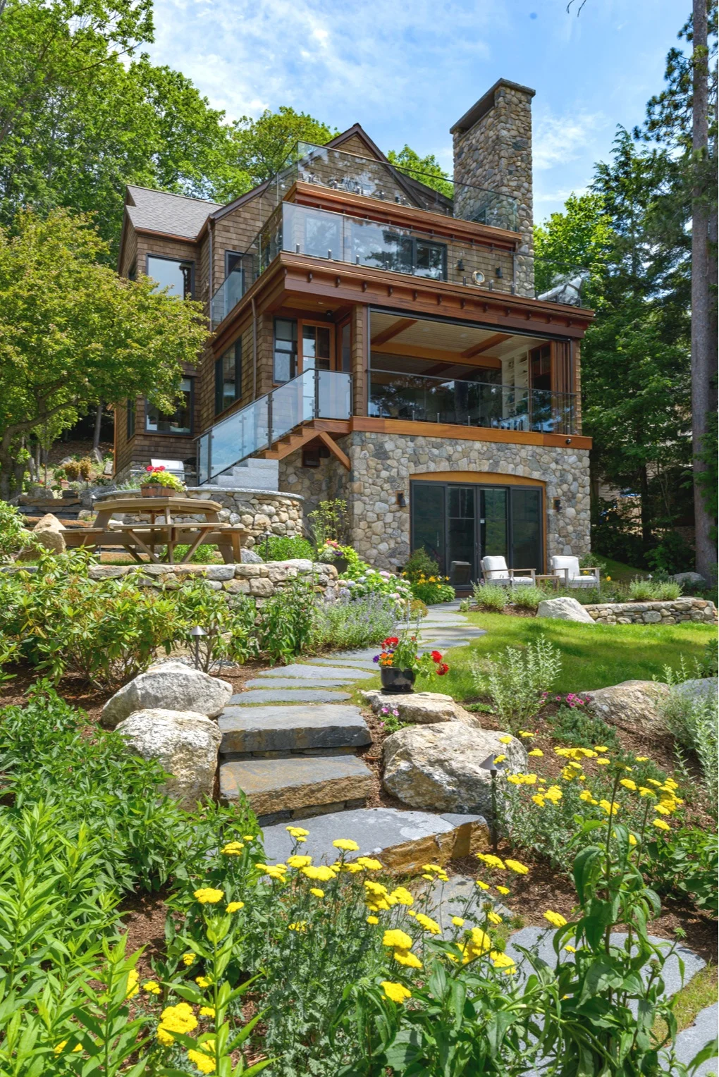 Pinecliff - Landscape — Bonin Architects in NH | Residential ...