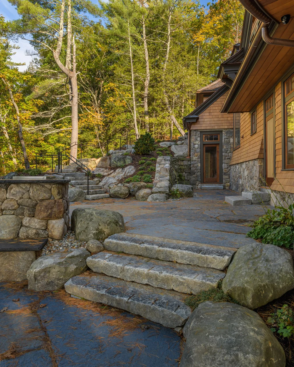 Big Grey Rock - Landscape — Bonin Architects in NH | Residential ...