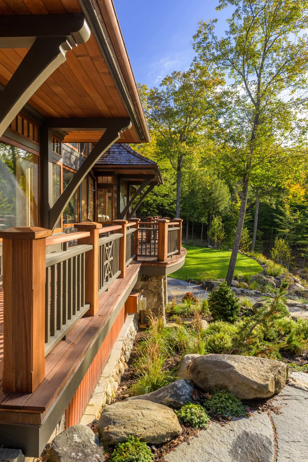 Big Grey Rock - Landscape — Bonin Architects in NH | Residential ...