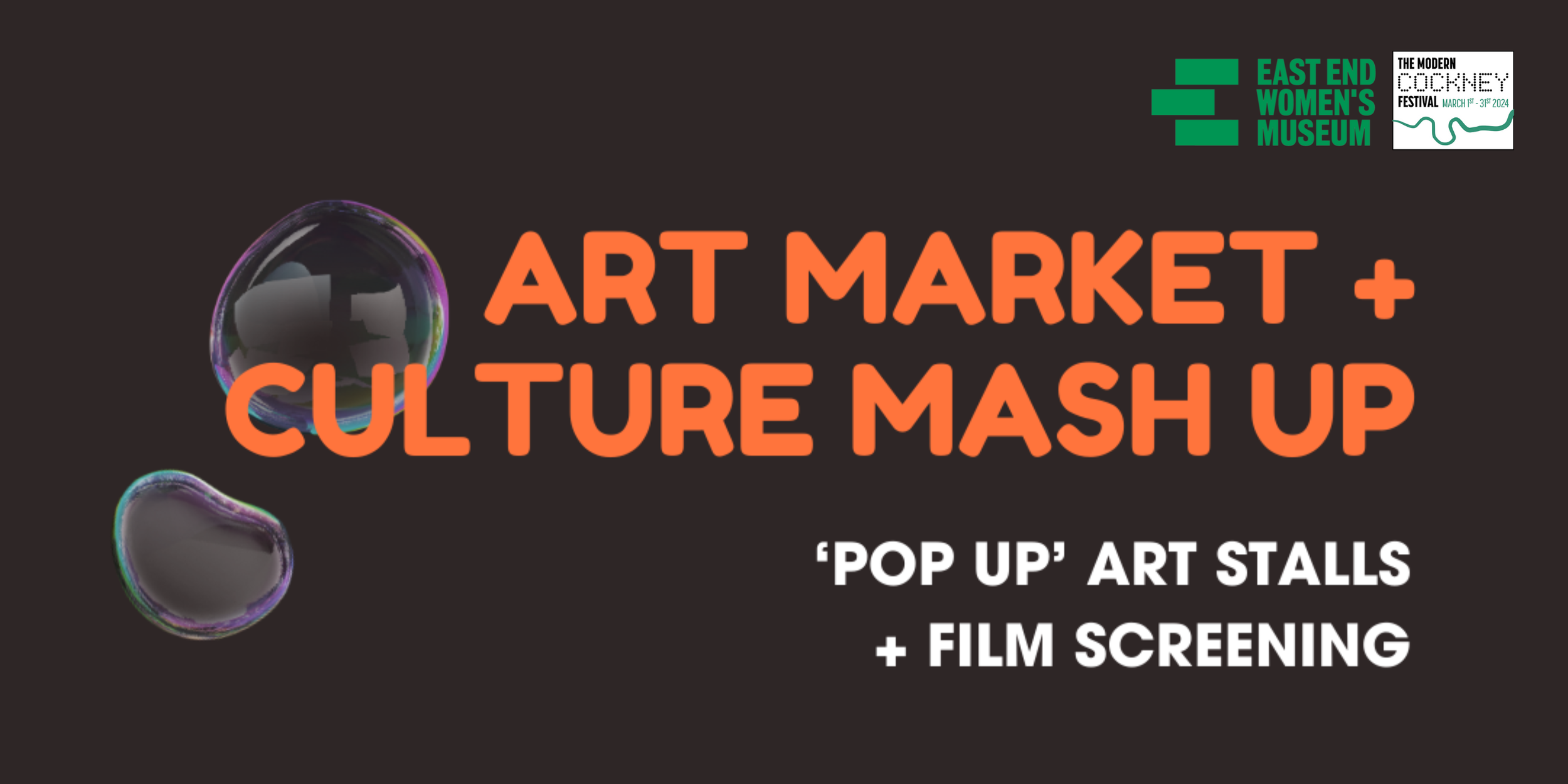 EEWM x Modern Cockney Festival present The Art Market & Culture Mash Up ...