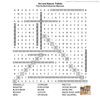 North American Mammals Word Search Key — Art & Nature Center