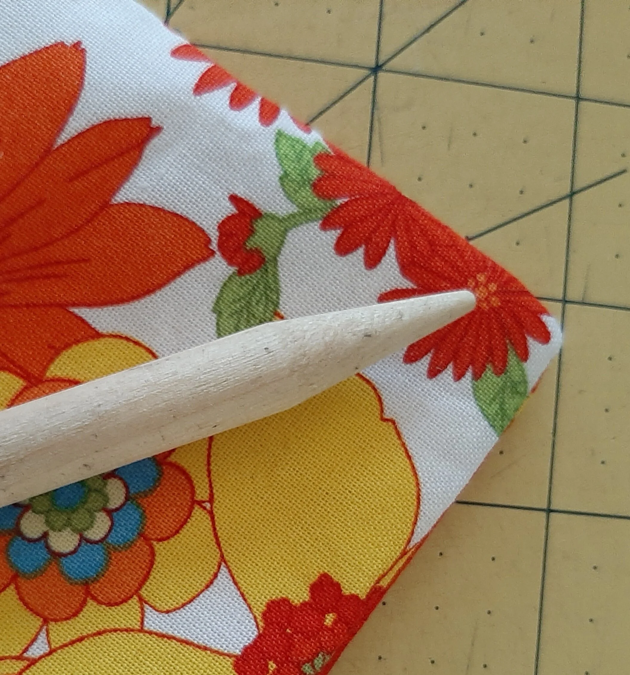 Turning a Patch Pocket — Bucklebee Bags
