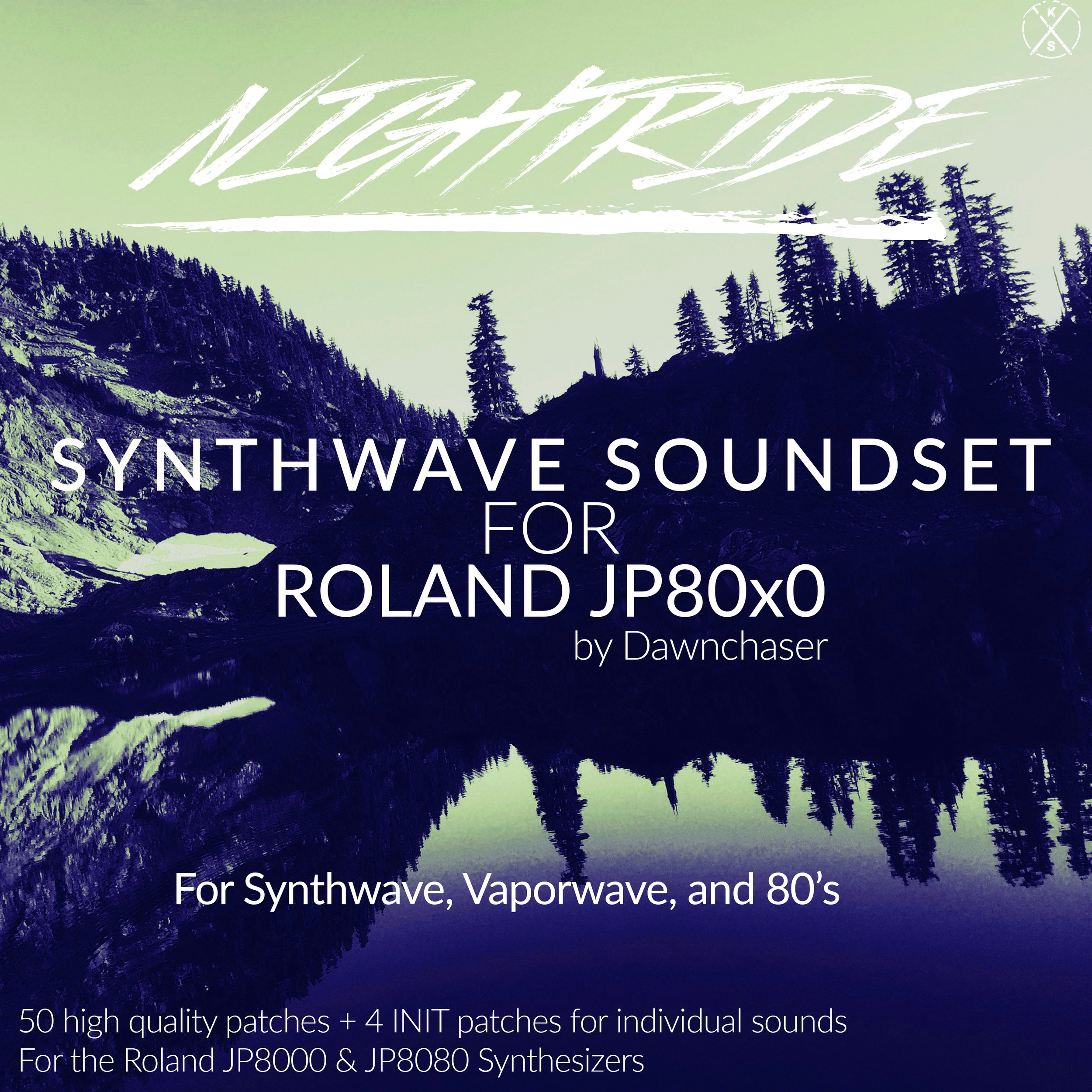 Nightride Synthwave Soundset for Roland JP80x0 — Kulshan Studios