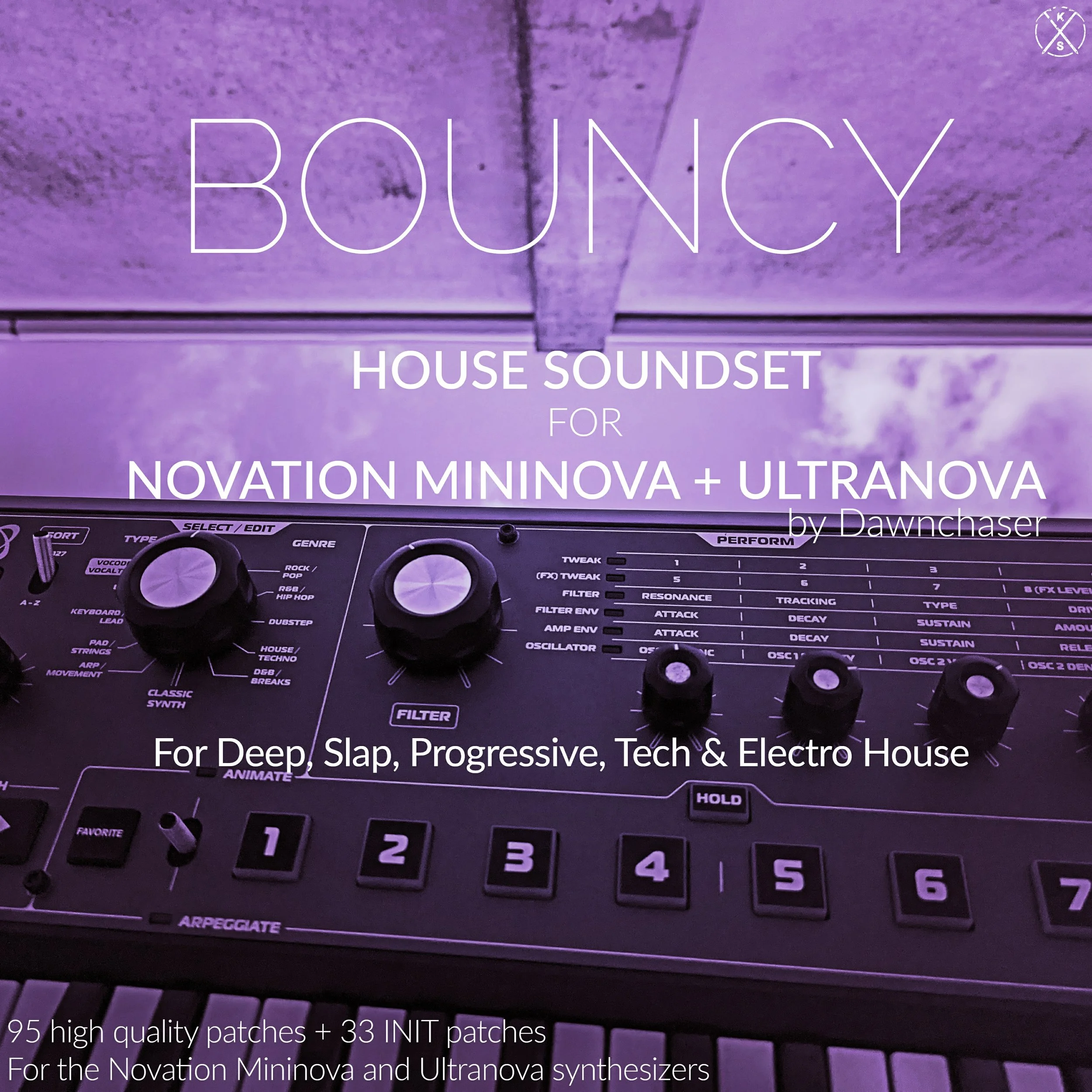 Bouncy House Soundset for Novation Mininova + Ultranova — Kulshan Studios