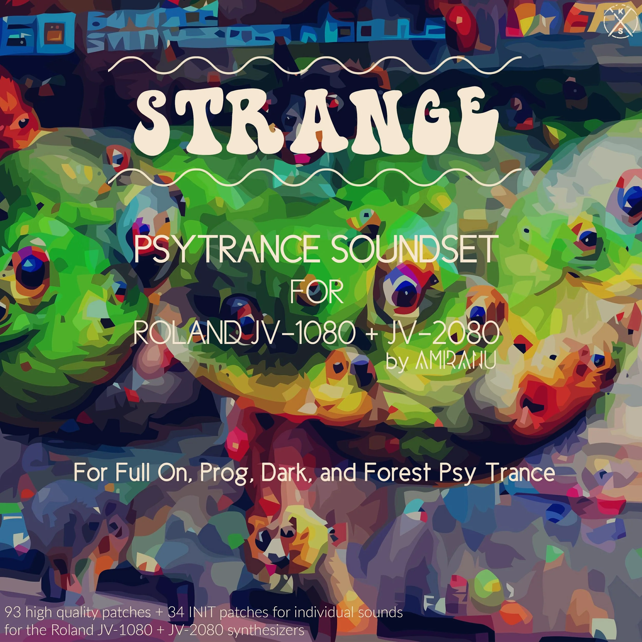 Strange Psytrance Soundset for Roland JV-1080 + JV-2080 — Kulshan Studios
