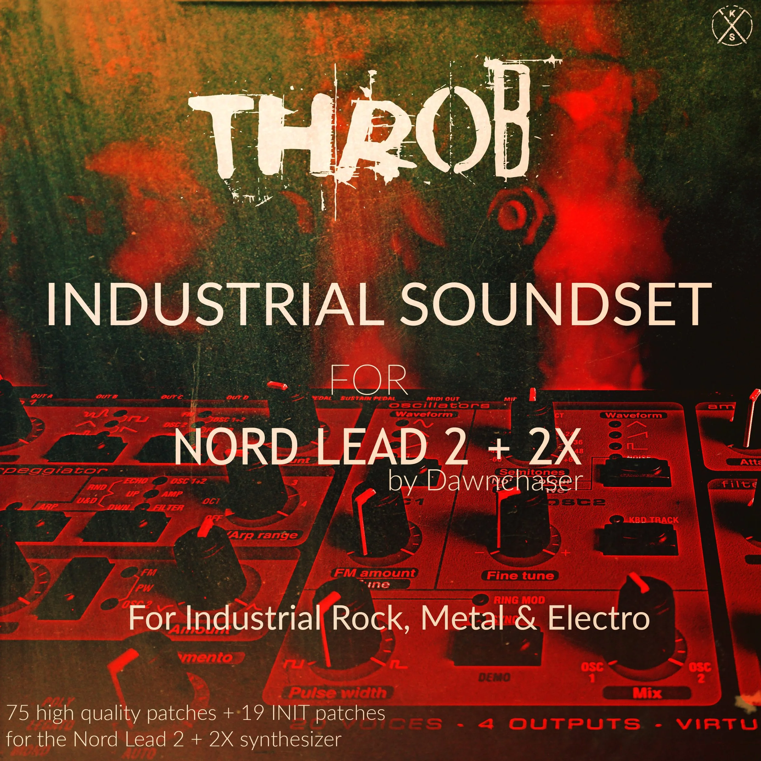 Throb Industrial Soundset for Clavia Nord Lead 2 + 2X — Kulshan Studios