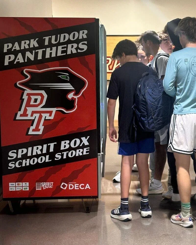 Park Tudor - Spirit Box Success Story — Spirit Box School Vending