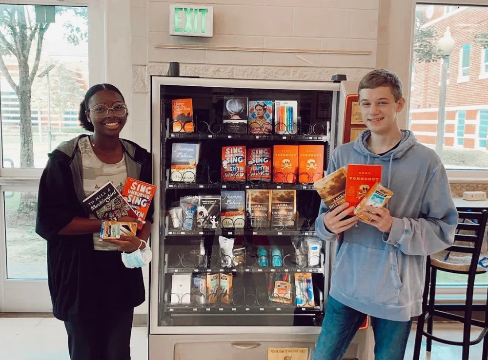 Book Vending Machines for Schools | Promote Literacy with Spirit Box ...