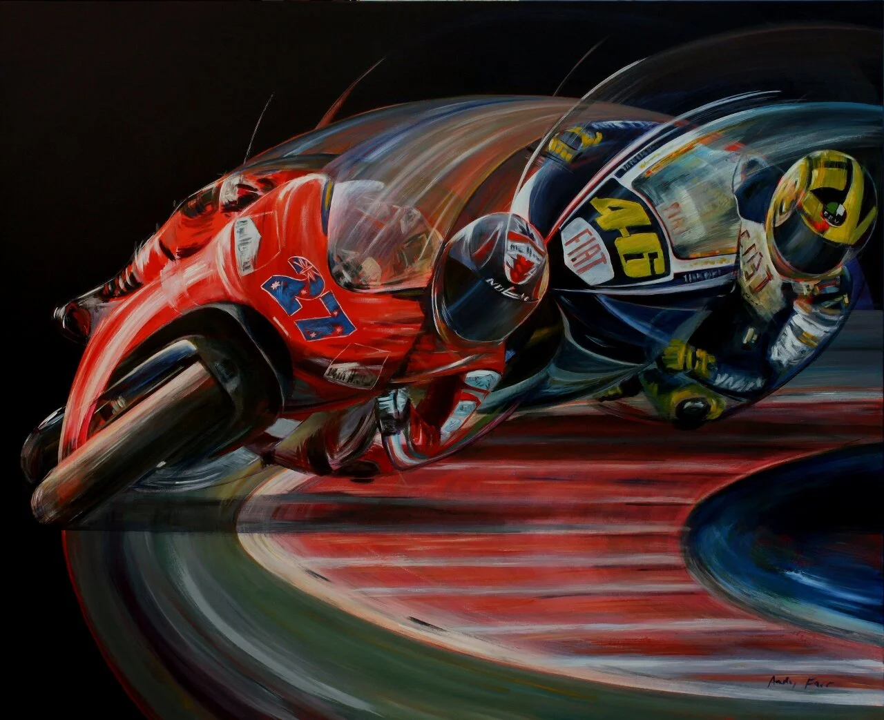 Artist in Motion — ANDY FARR