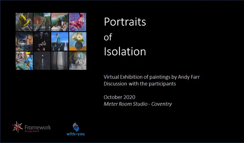 Portraits of Isolation - paintings created during lockdown — ANDY FARR