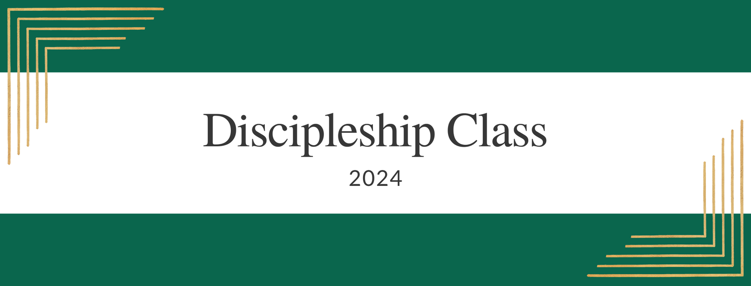 Discipleship Class — Campus Christian Fellowship