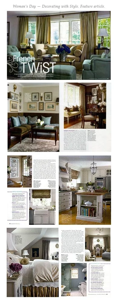 Women's Day-Decorating with Style 2008 — KATE SINGER HOME