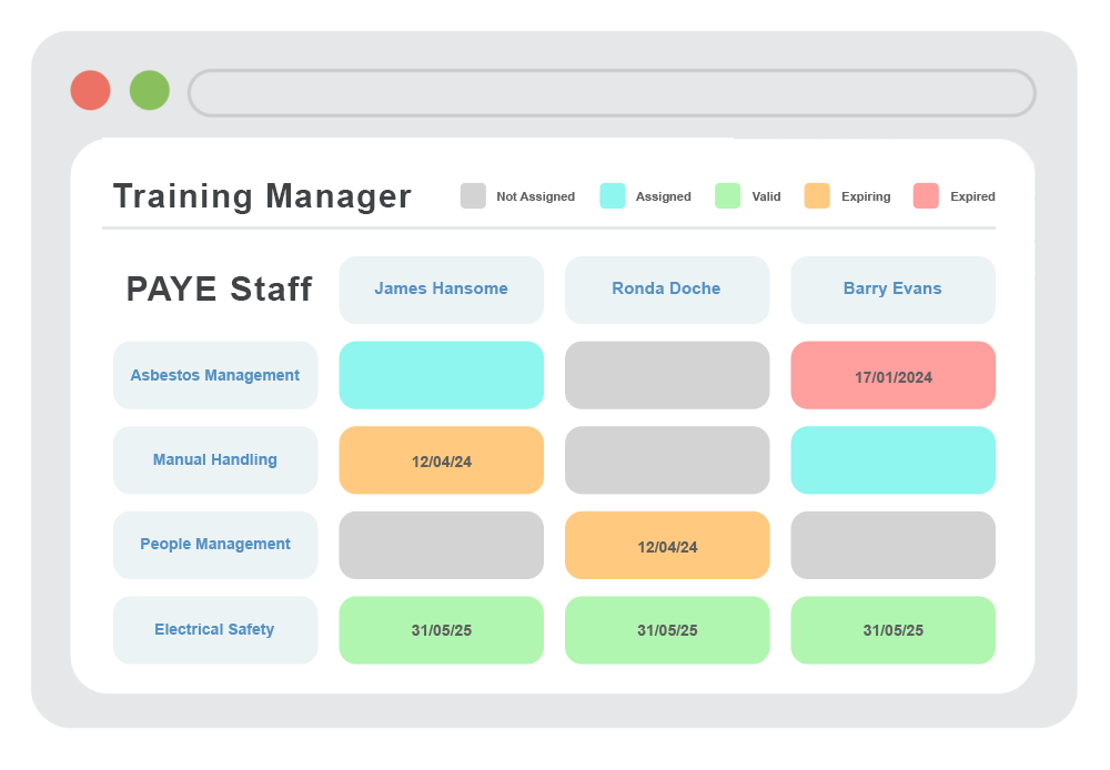 Training Matrix Software. Manage Certificates, Qualifications, Create ...