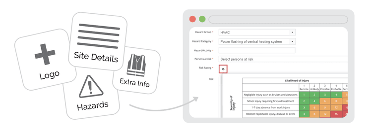 Create HVAC Risk Assessments, RAMs software — RAMs App Software | Risk ...