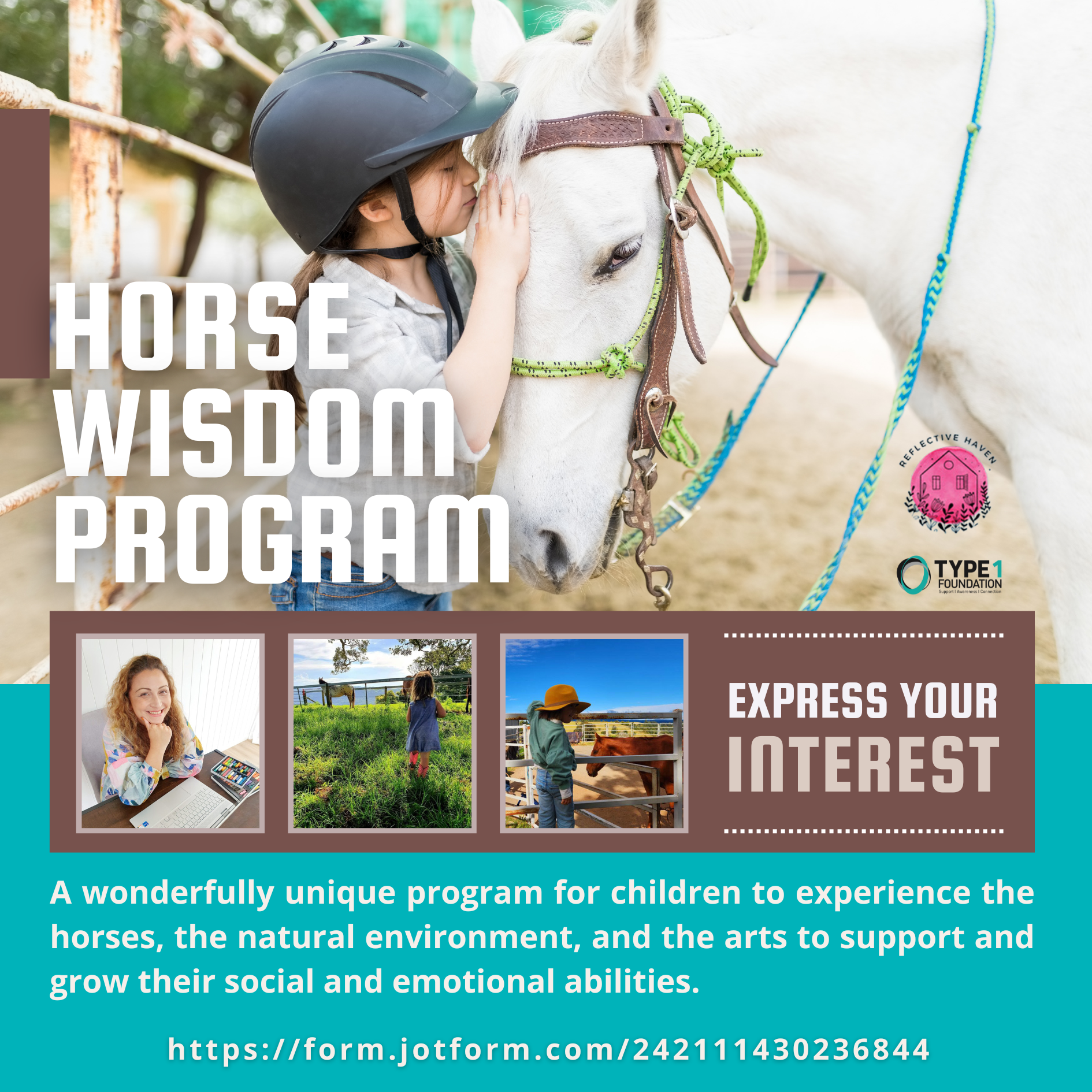 Horse Wisdom Program | Type 1 Foundation Australia