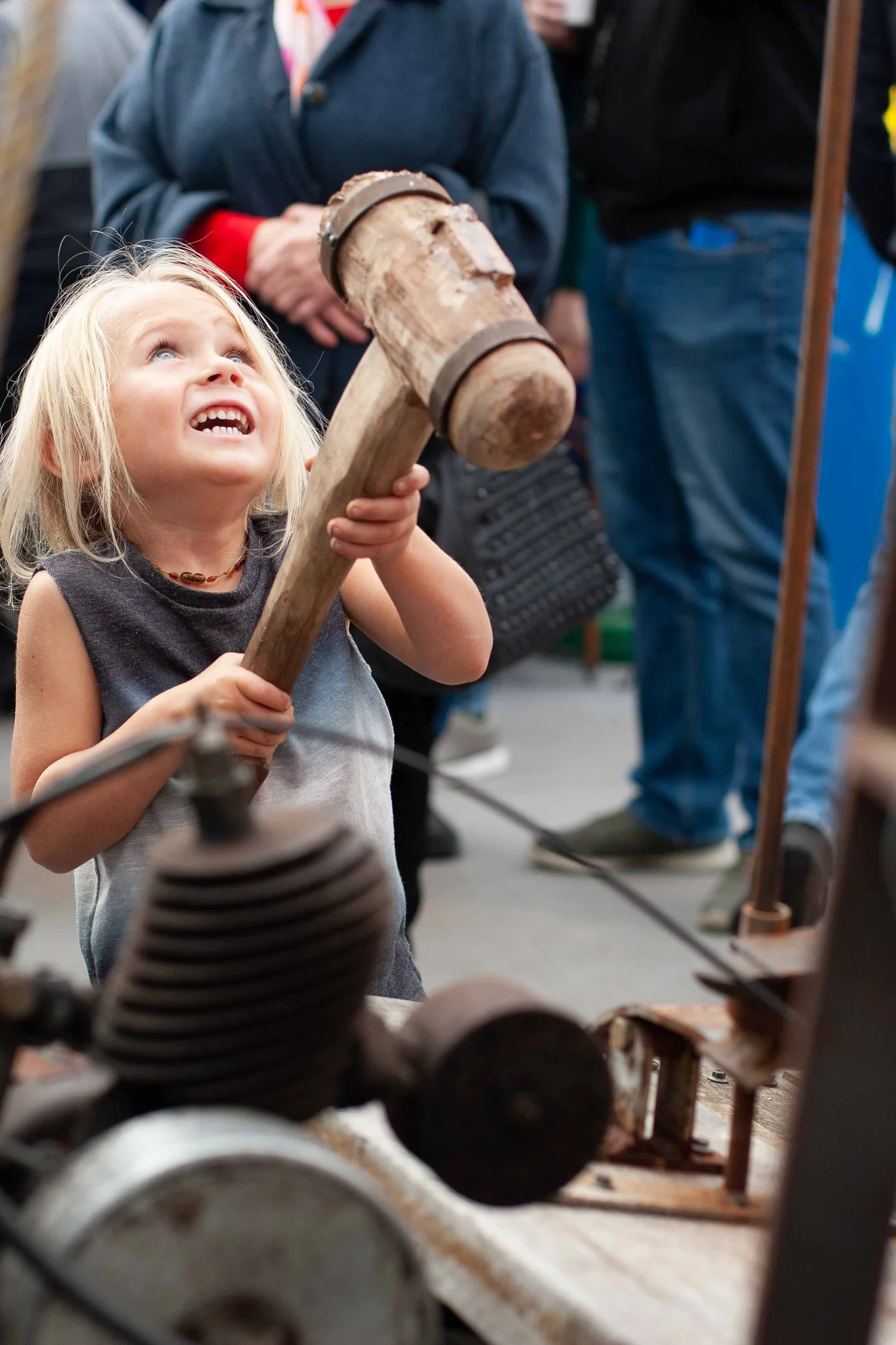 Blacksmith stalls and demos — Blacksmiths Festival